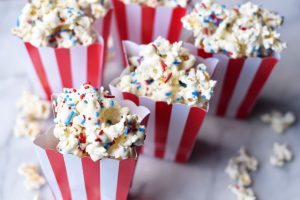 fireworks popcorn for Fourth of July - One Brass Fox